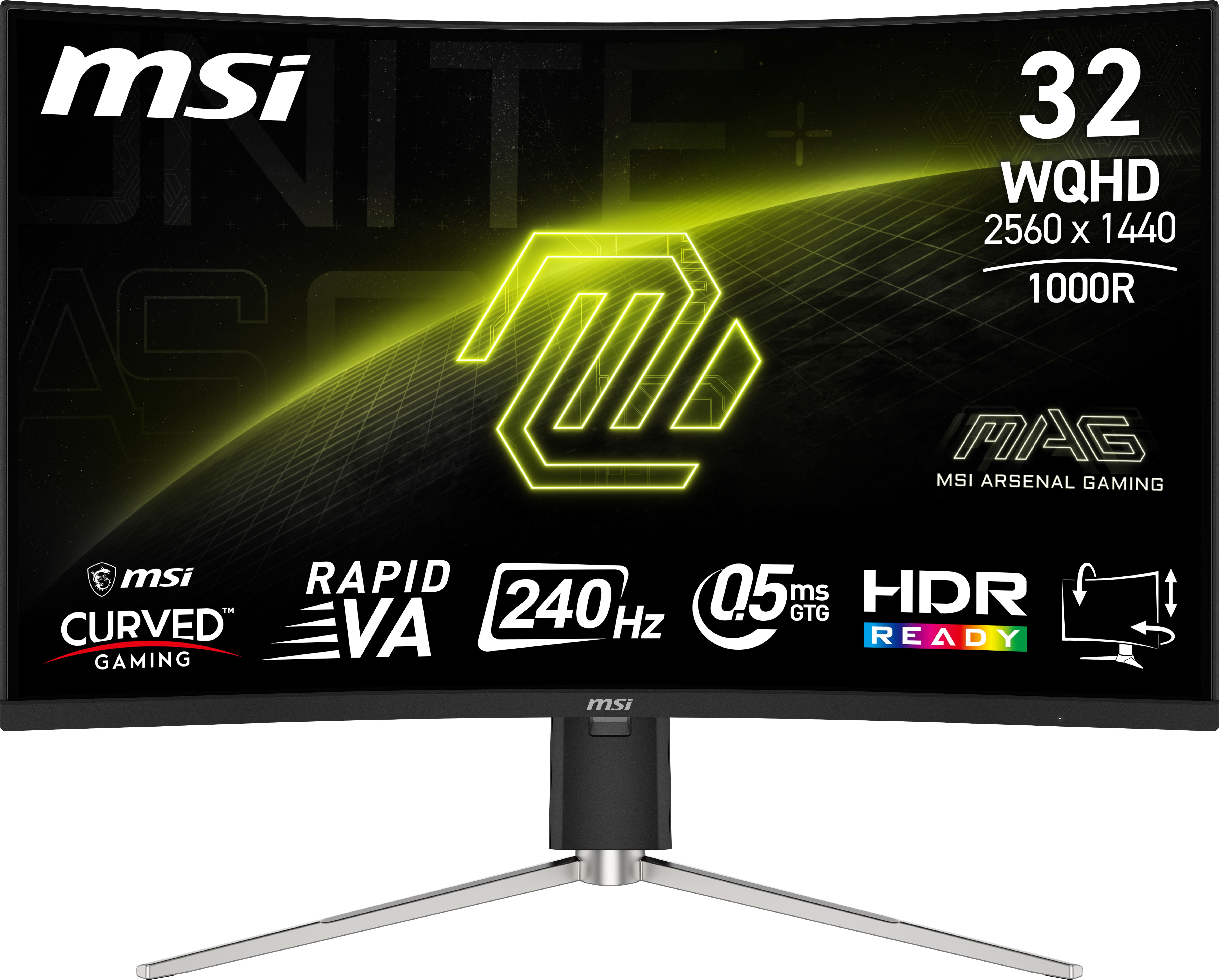 MSI 31.5” curved Gaming Monitor | 9S6-3DB51T-035 | ao.com MSI 31.5” curved Gaming Monitor | 9S6-3DB51T-035 | ao.com
