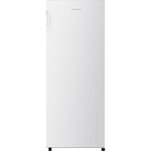 Fridgemaster MTZ55153E 143cm Small Upright Freezer - White - E Rated