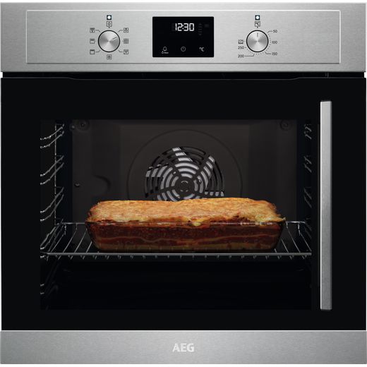 AEG 6000 Series BCX335L11M Built In Electric Single Oven - Stainless ...