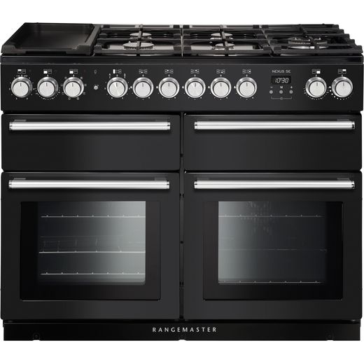 Rangemaster Nexus SE NEXSE110DFFCB/C 110cm wide Dual Fuel Range Cooker ...