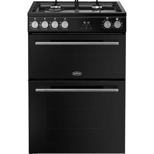 Belling 60cm wide Double Oven Dual Fuel BEL FSA VISION 60DF Cooker ...