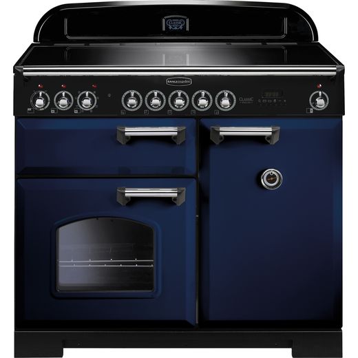 Rangemaster Classic Deluxe CDL100EIRB/C 100cm wide Electric Range ...