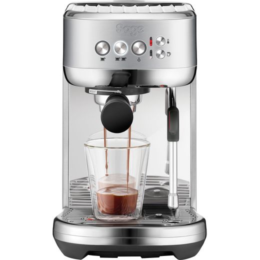 Sage 15 Bar Espresso Coffee Machine | SES500BSS4GUK1_BSS The Bambino ...