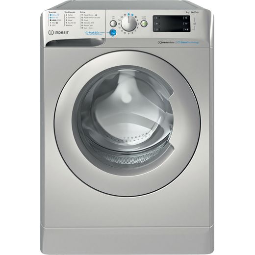 Indesit Push&Go BWE 91496X SV UK 9kg Washing Machine with 1400 rpm ...