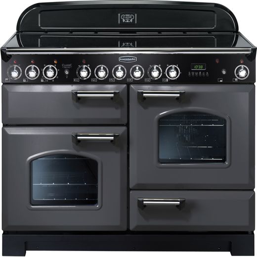 Rangemaster Classic Deluxe CDL110ECSL/C 110cm wide Electric Range ...