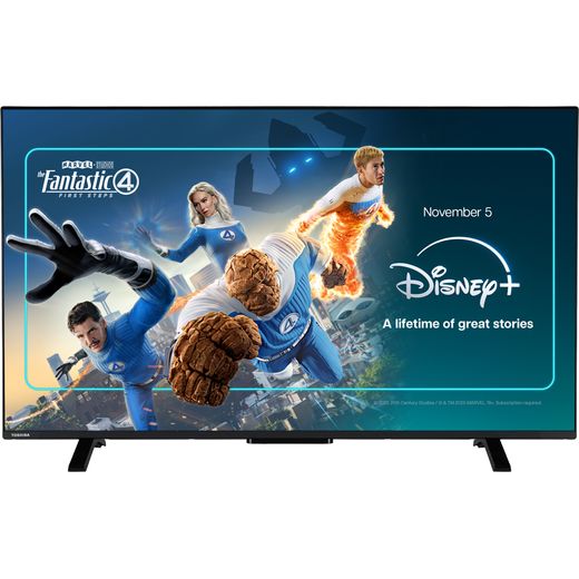 Toshiba UV2F53DBU 55" 4K Ultra HD Smart Freely TV [2024] - 55UV2F53DBU