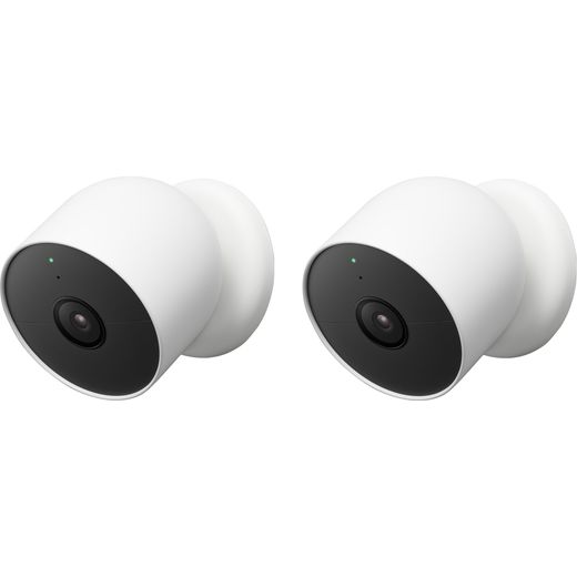 Google Nest Cam Full HD 1080p Smart Home Security Camera - White