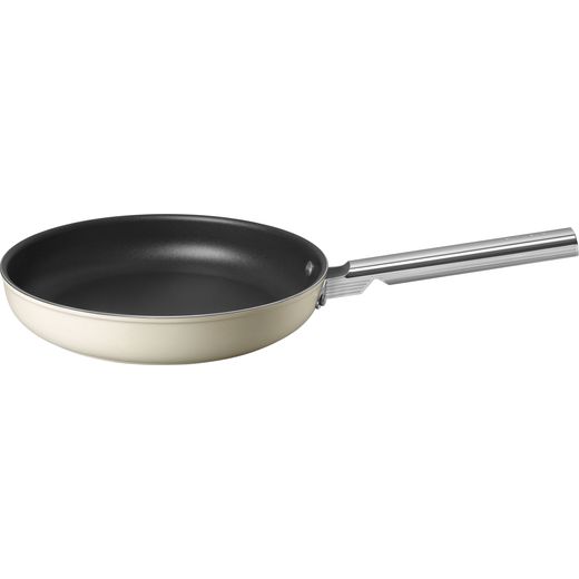 Smeg 50's Style Pan 28 cm Non-stick Frying Pan - Cream