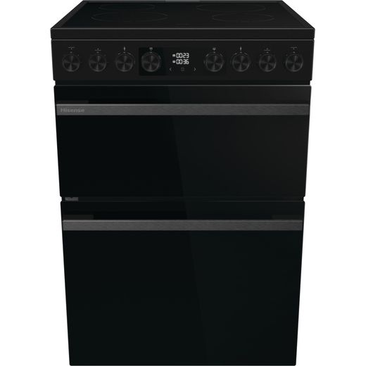 Hisense Hi6 Max HDCEC6C20B 60cm Double Oven Electric Cooker with ...