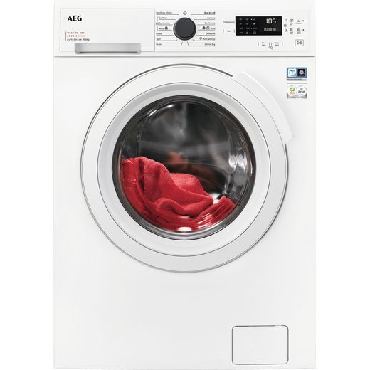 AEG 6000 Series LWX60966B 9Kg / 6Kg Washer Dryer with 1600 rpm - White ...