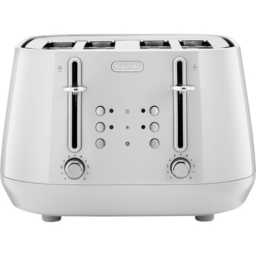 De’Longhi Eclettica toaster | CTY4003.W_WH | ao.com