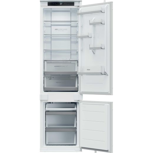 Haier Series 6 HBQW5519EK-UK 194cm 70/30 Integrated No Frost Fridge ...