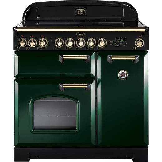 Rangemaster Classic Deluxe CDL90EIRG/B 90cm wide Electric Range Cooker ...