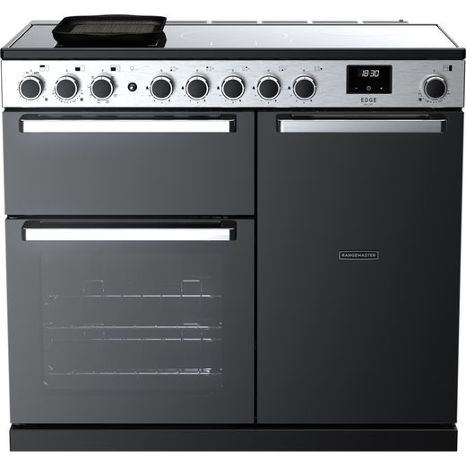 Rangemaster Edge Deluxe EDDL100EIGBLK/CM1 100cm wide Electric Range ...