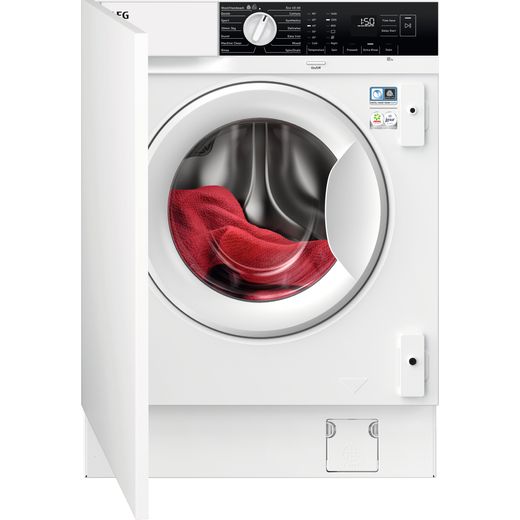AEG 6000 AutoSense LFX6G7434BI Integrated 7kg Washing Machine with 1400 ...