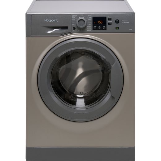 Hotpoint NSWM 1146 GG UK 11kg Washing Machine with 1400 rpm - Graphite ...