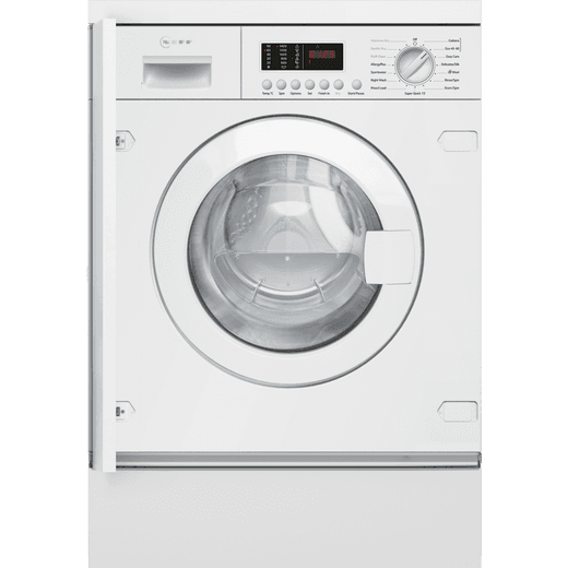 NEFF V6540X3GB Integrated 7Kg / 4Kg Washer Dryer with 1400 rpm - White ...