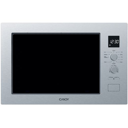 Candy 25L Integrated Microwave | CA38FL7NWXUK_SS | ao.com