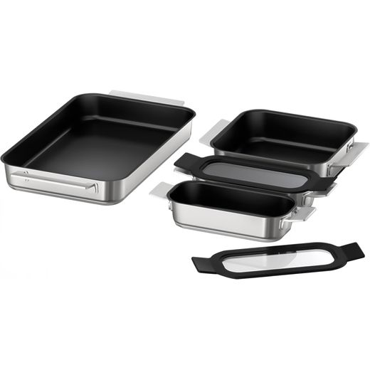 NEFF Z9404FF0 4 Piece Flex Pan Set - Stainless Steel
