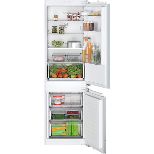 Bosch Series 2 KIN86NFE0G 177cm 60/40 Integrated Frost Free Fridge ...