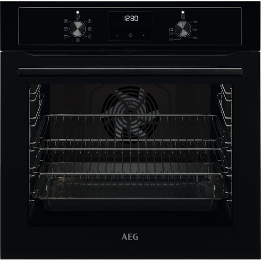 AEG 3000 multifunctional single oven | BCX33501KB_BK | ao.com