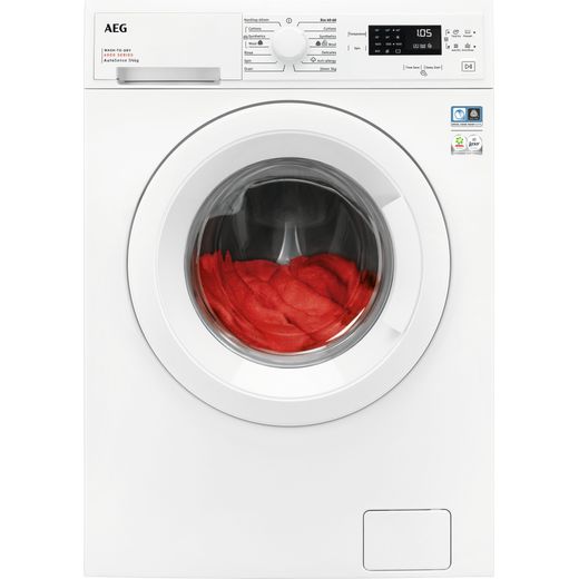 AEG washer dryer | LWX60746B_WH | ao.com