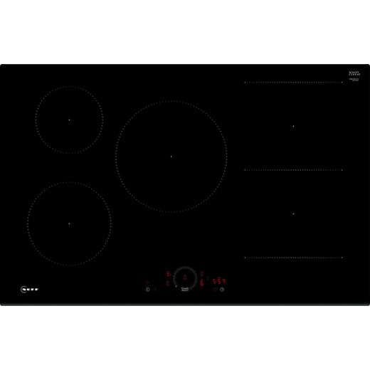 NEFF N70 T58FHW1L0 80cm Induction Hob - Black