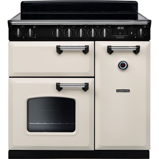 Rangemaster electric range cooker | CL90EIPPCR/CM1_CR | ao.com
