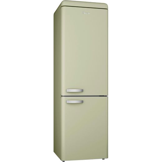 Swan Retro 304L fridge freezer | SR11020GNE_GN | ao.com